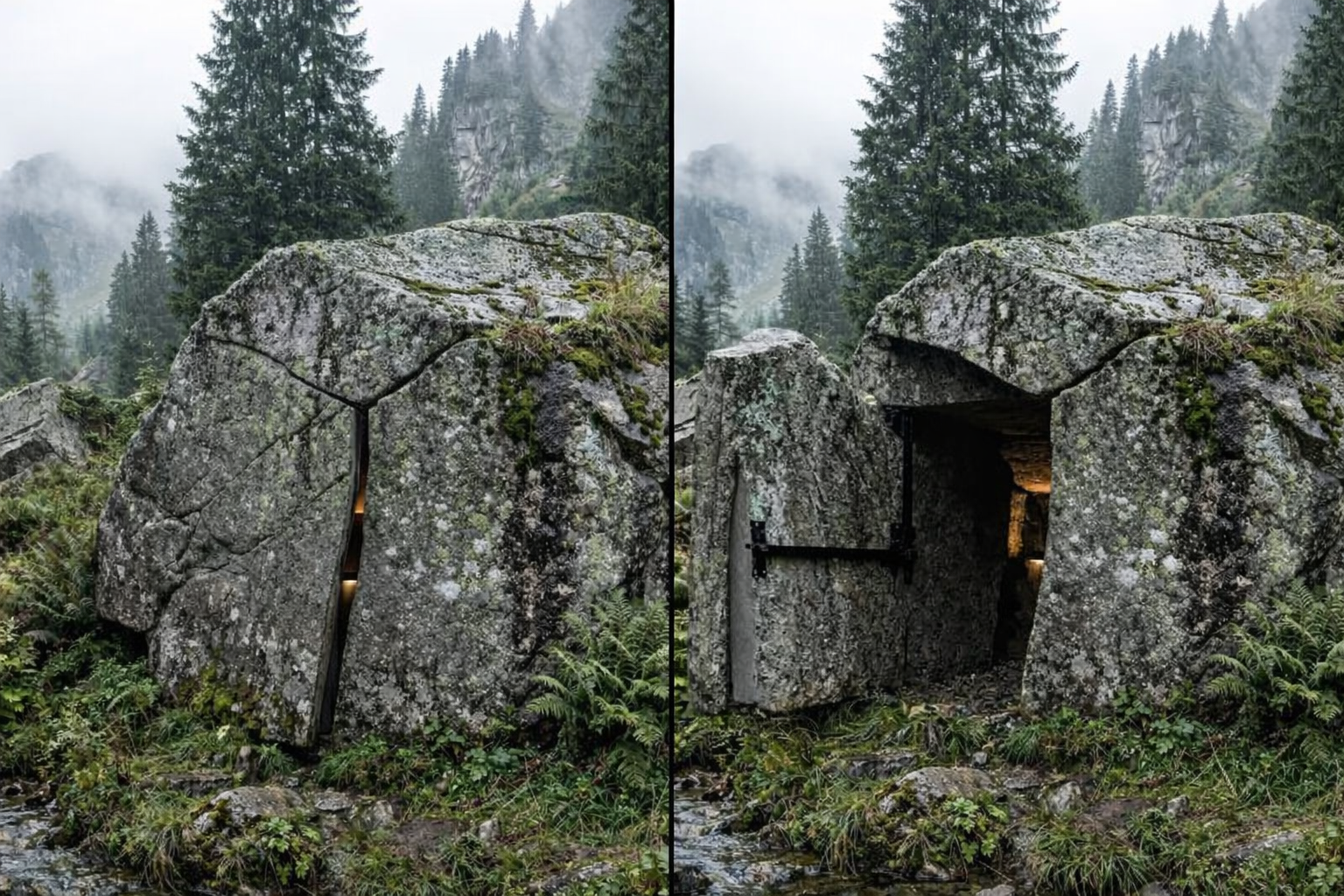 Luxury Hidden Mountain Bunker — Giant Millionaire Survival Residence ...