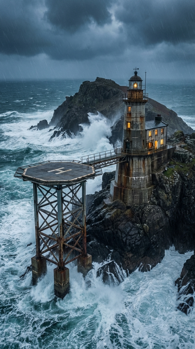 Life on a Remote Ocean Lighthouse: $100,000 for 6 Months of Isolation ...